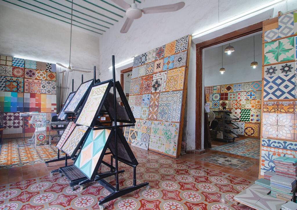 Authentic Pasta Tiles in Yucatán - AkumalNow