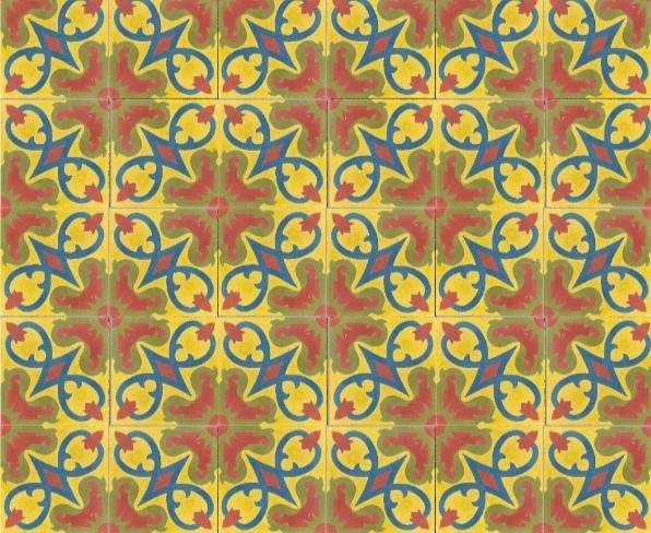 Authentic Pasta Tiles in Yucatán - AkumalNow